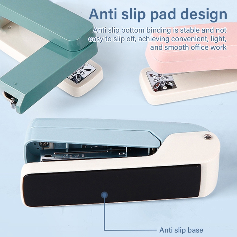 1PC Simple Shape 360 Degrees Rotatable Portable Stapler Creative High ...