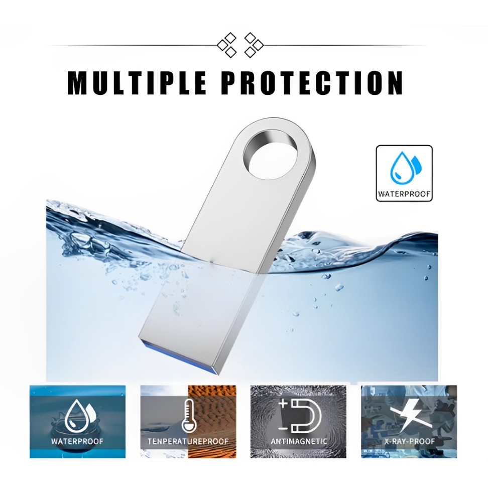 USB Flash Drive 2gb/4gb/8gb/16gb/32gb/64gb Zinc Alloy Rotating U Disk ...