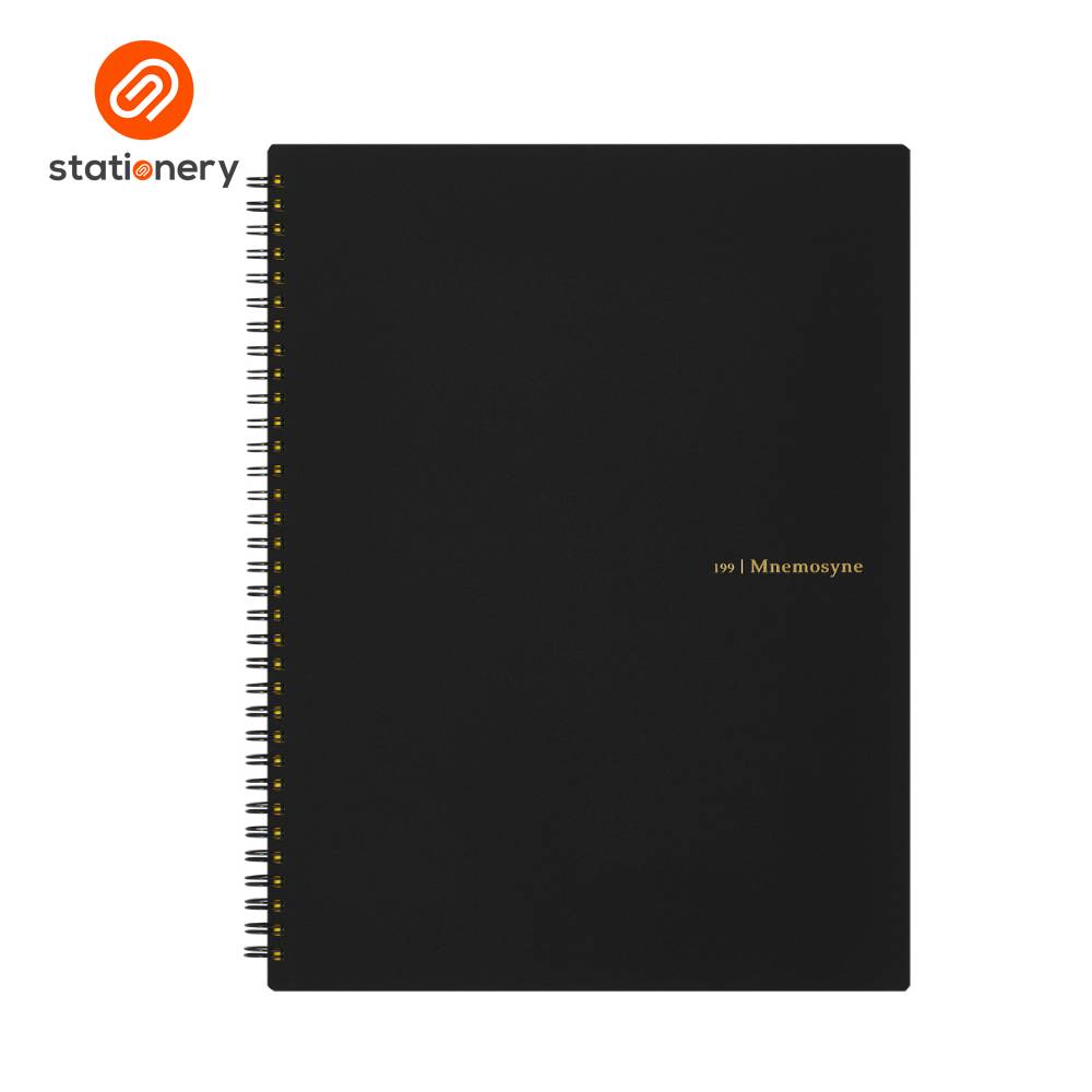 Maruman Mnemosyne N199A Side Spiral Ruled Notebook A4 - 70 Sheets ...