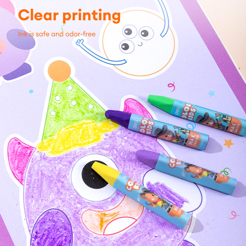 Deli Coloring Book 1PCS 8Sheets Picture Book for Kids | Shopee Philippines