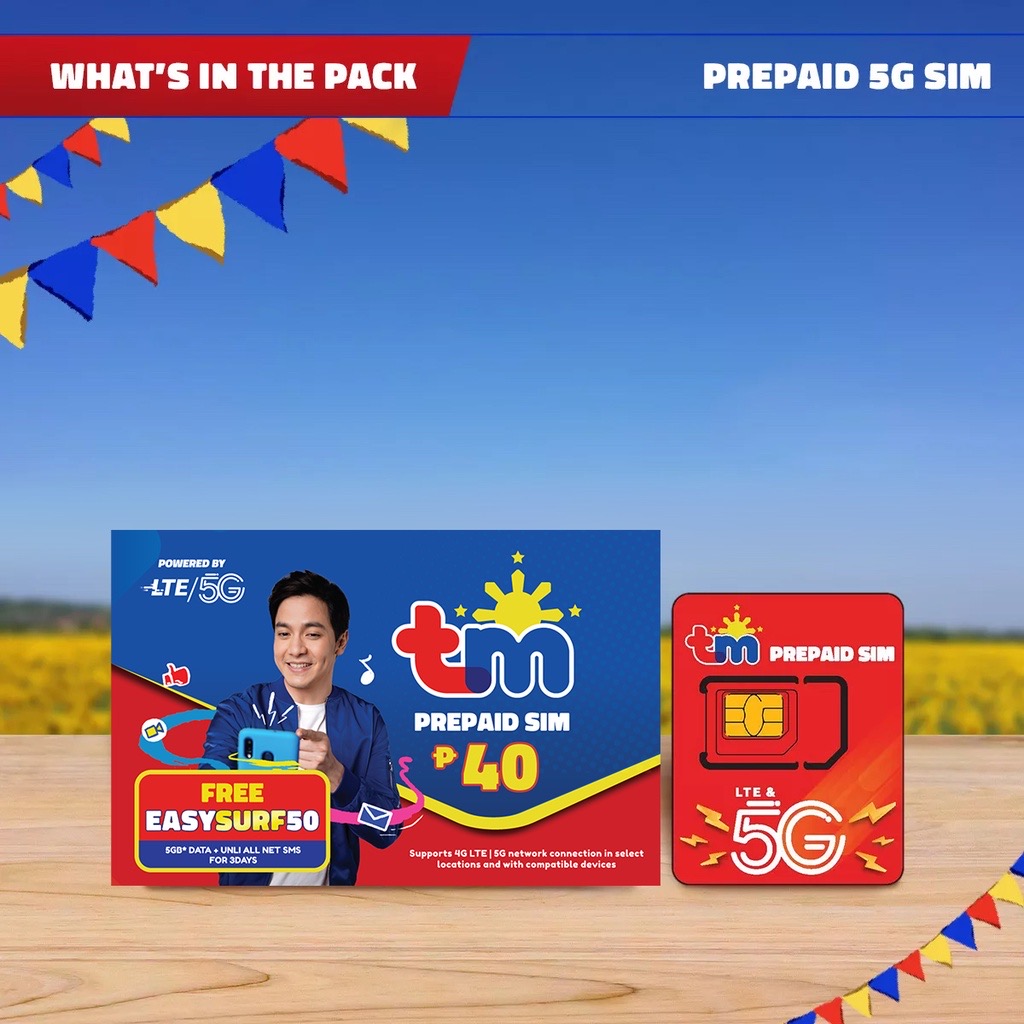 LMJ TM PREPAID SIM CARD 5G Brand New (Register Sim First) | Shopee ...
