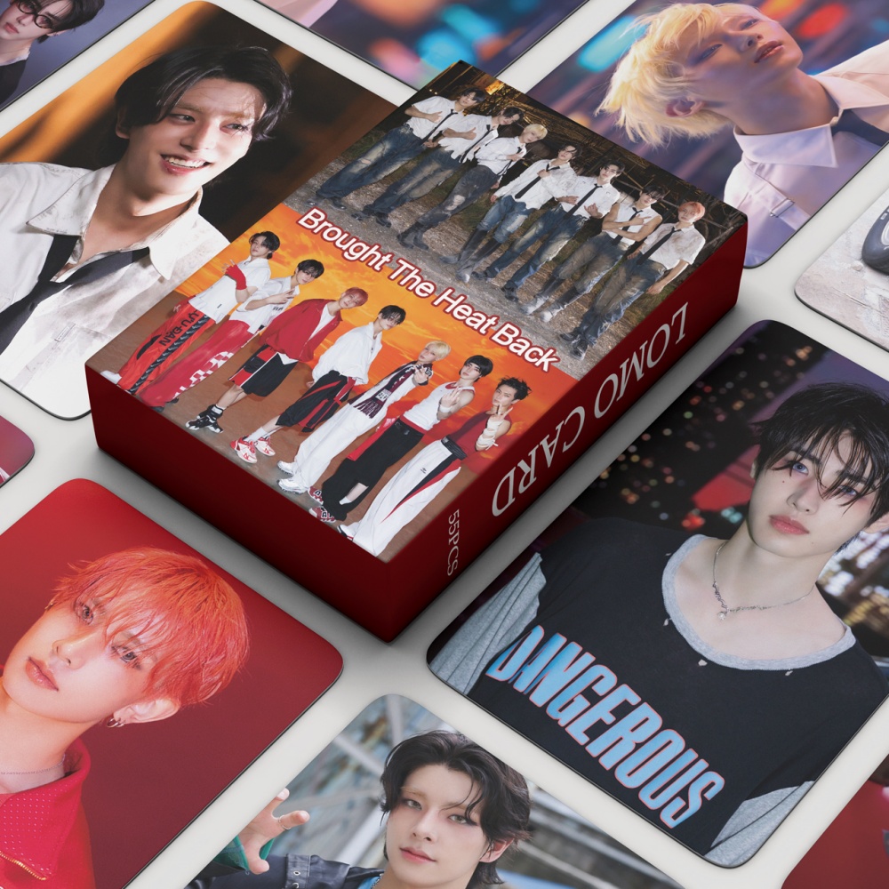 55PCS/Box Lomo Card Postcards Album Brought The Heat Back LOMO Card ...