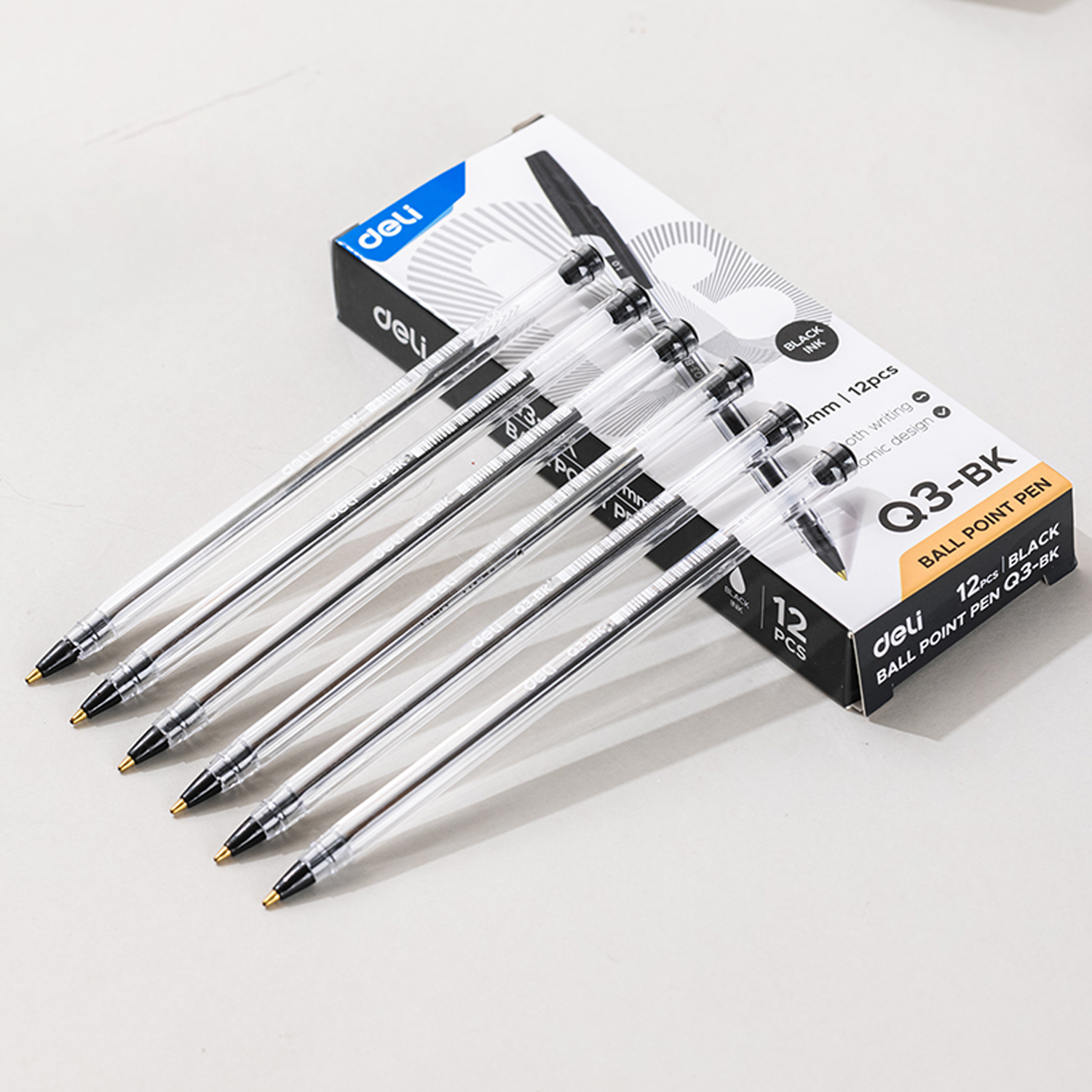 Deli Q3 Bullet Tip Ball Point Pen 1.0mm 1PC | Shopee Philippines