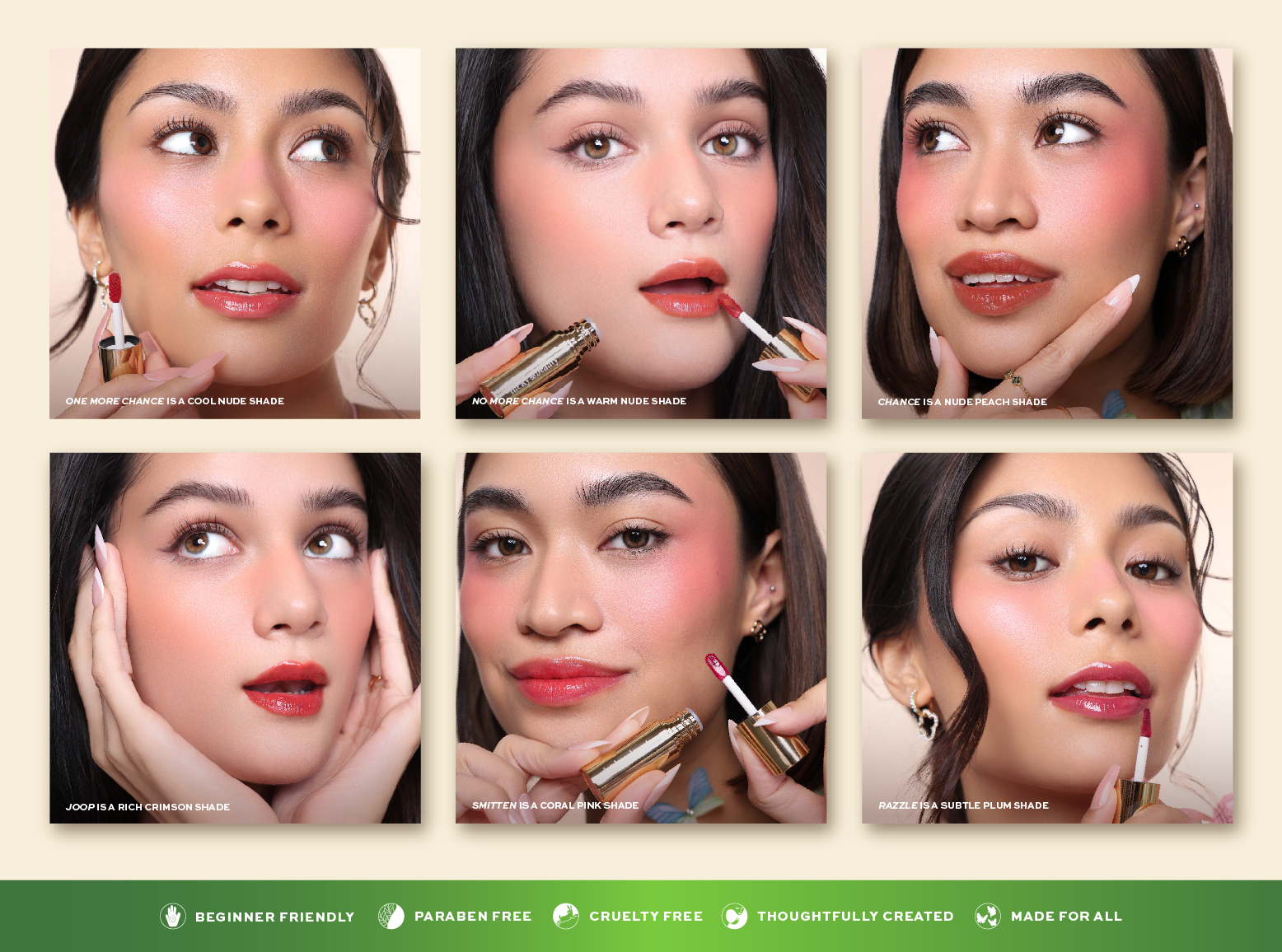Lucky Beauty Mini Dewy Lip Stain | Shopee Philippines