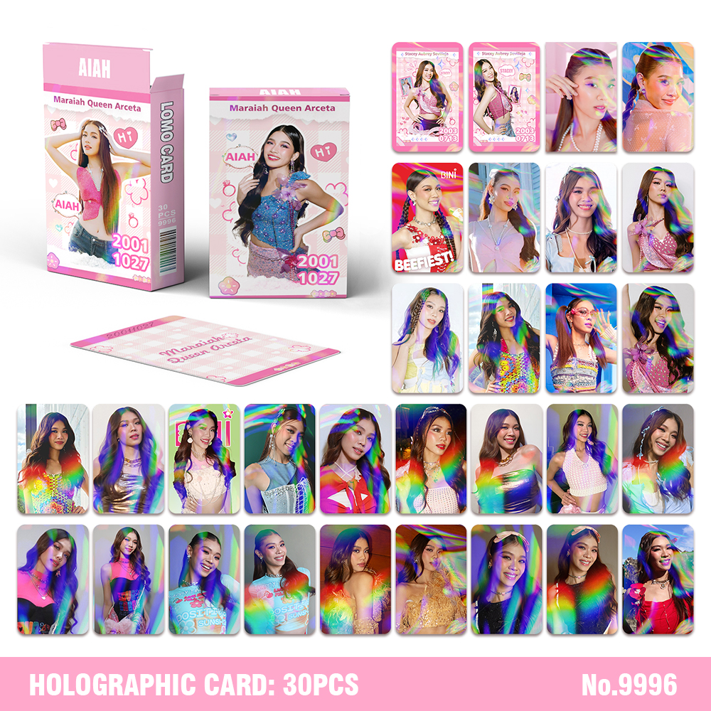 BINI Lomo Cards 55/96/30/124pcs/box BINI Photocards jollibee Aiah Colet ...