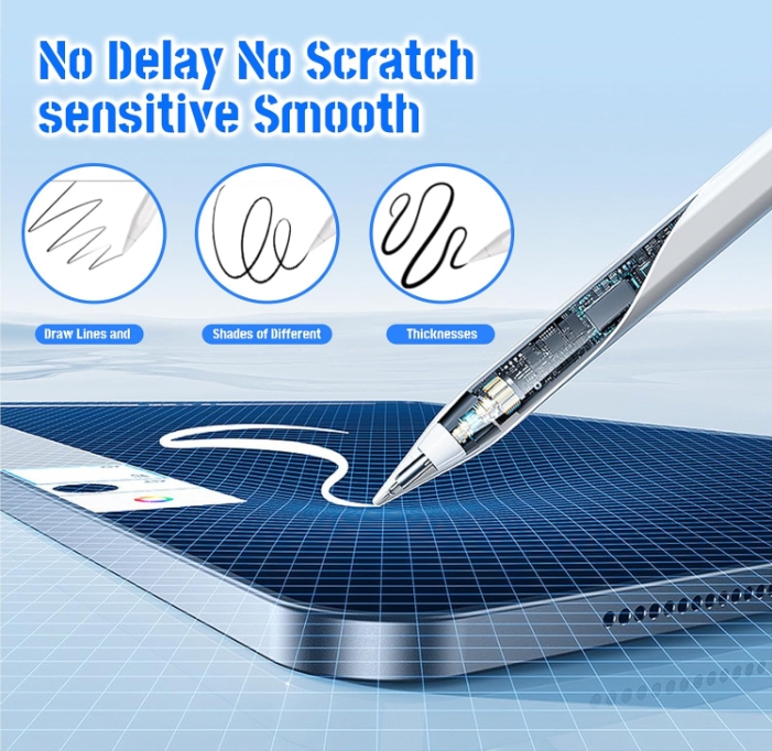 2260 Universal Active Stylus Pen Palm Rejection Pencil Air Capacitive ...