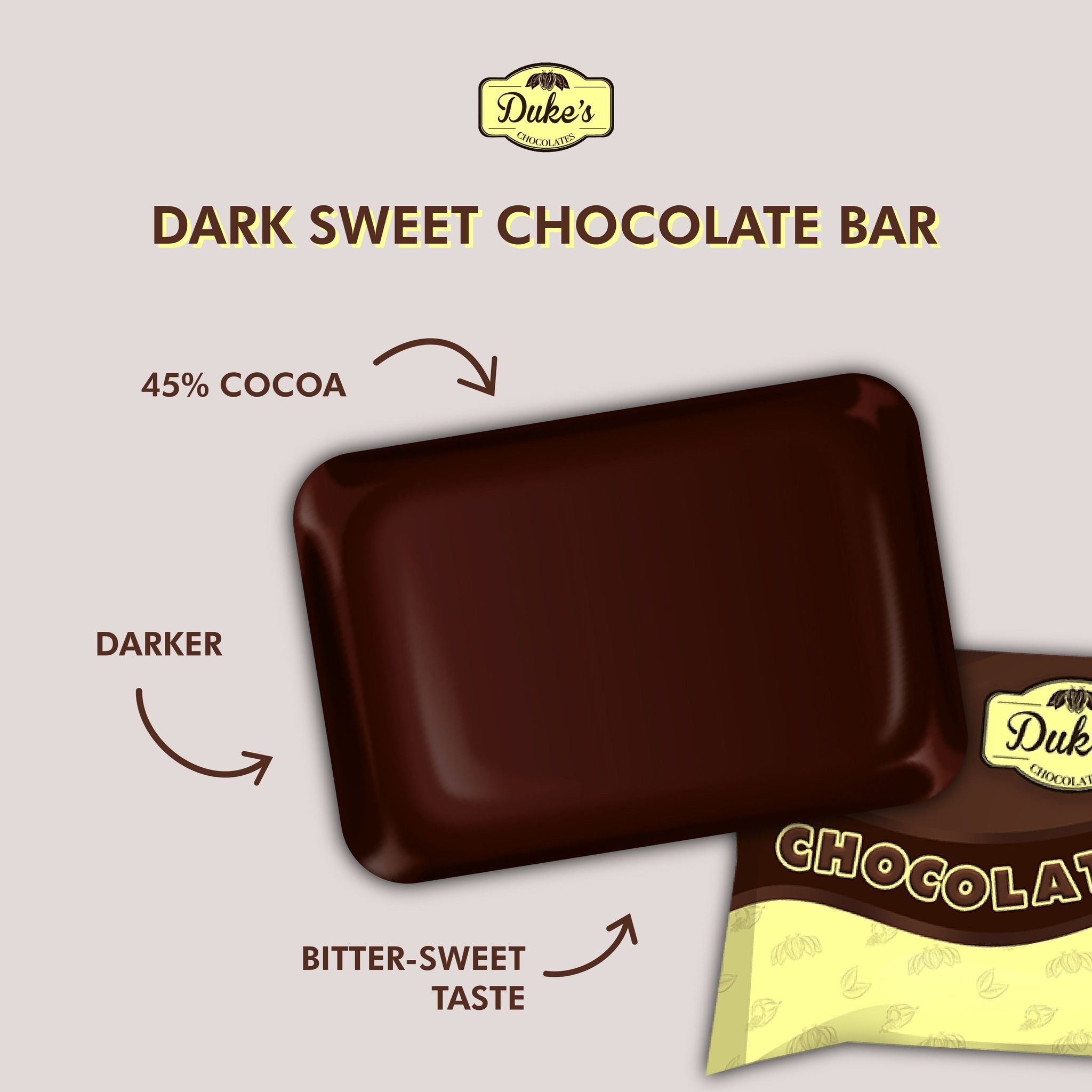 DARK SWEET CHOCOLATE BLOCK 1KG (FOR BAKING AND READY TO EAT) | Shopee ...