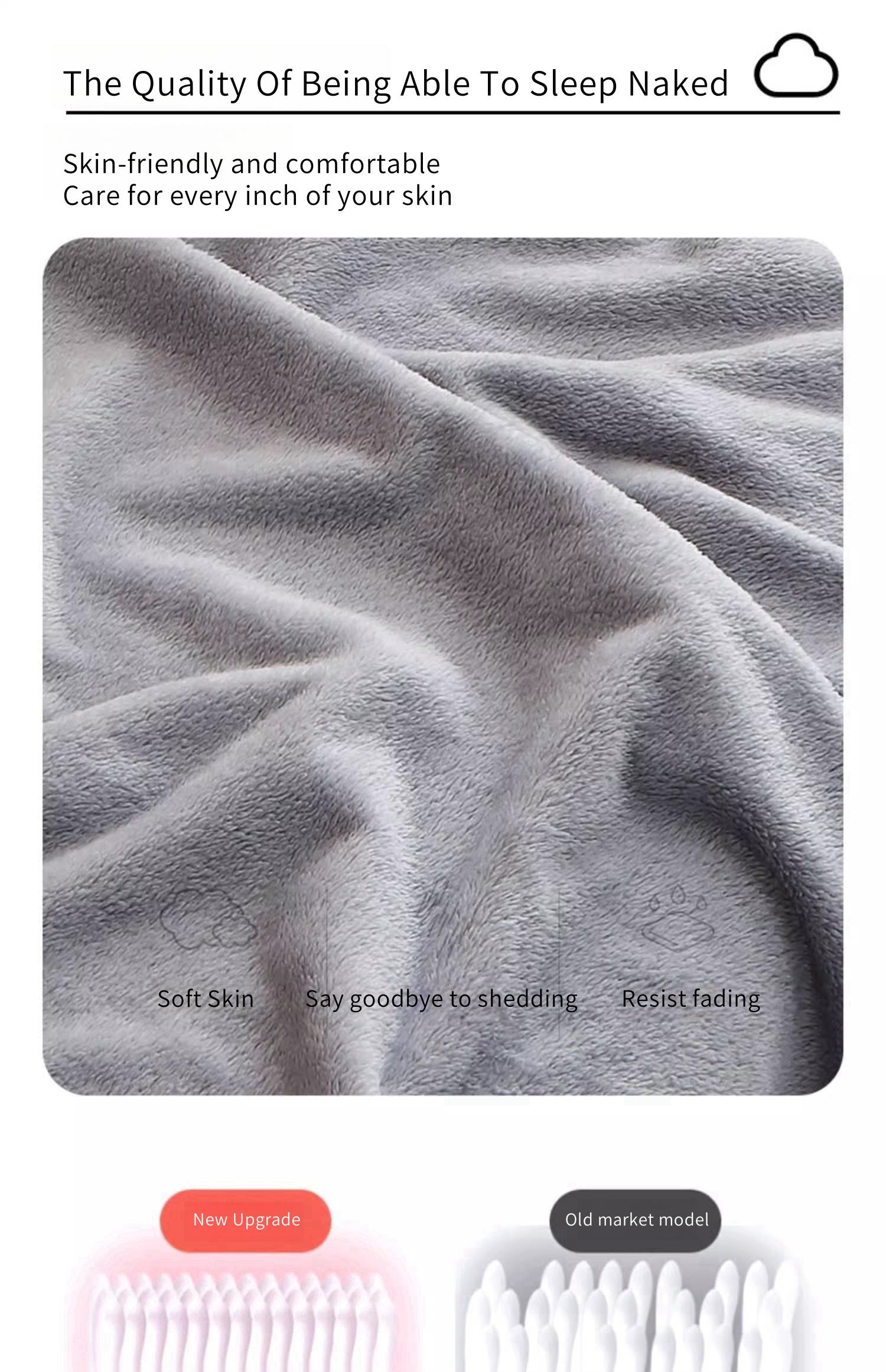 Korean Style Plain Microfiber Blanket 150x200cm, 180X200cm (DOUBLE AND ...