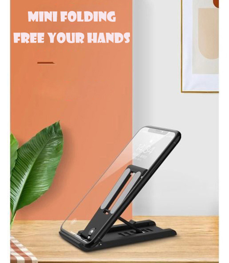 Universal Multi-Angle Adjustable Folding Portable Mobile Phone Stand ...