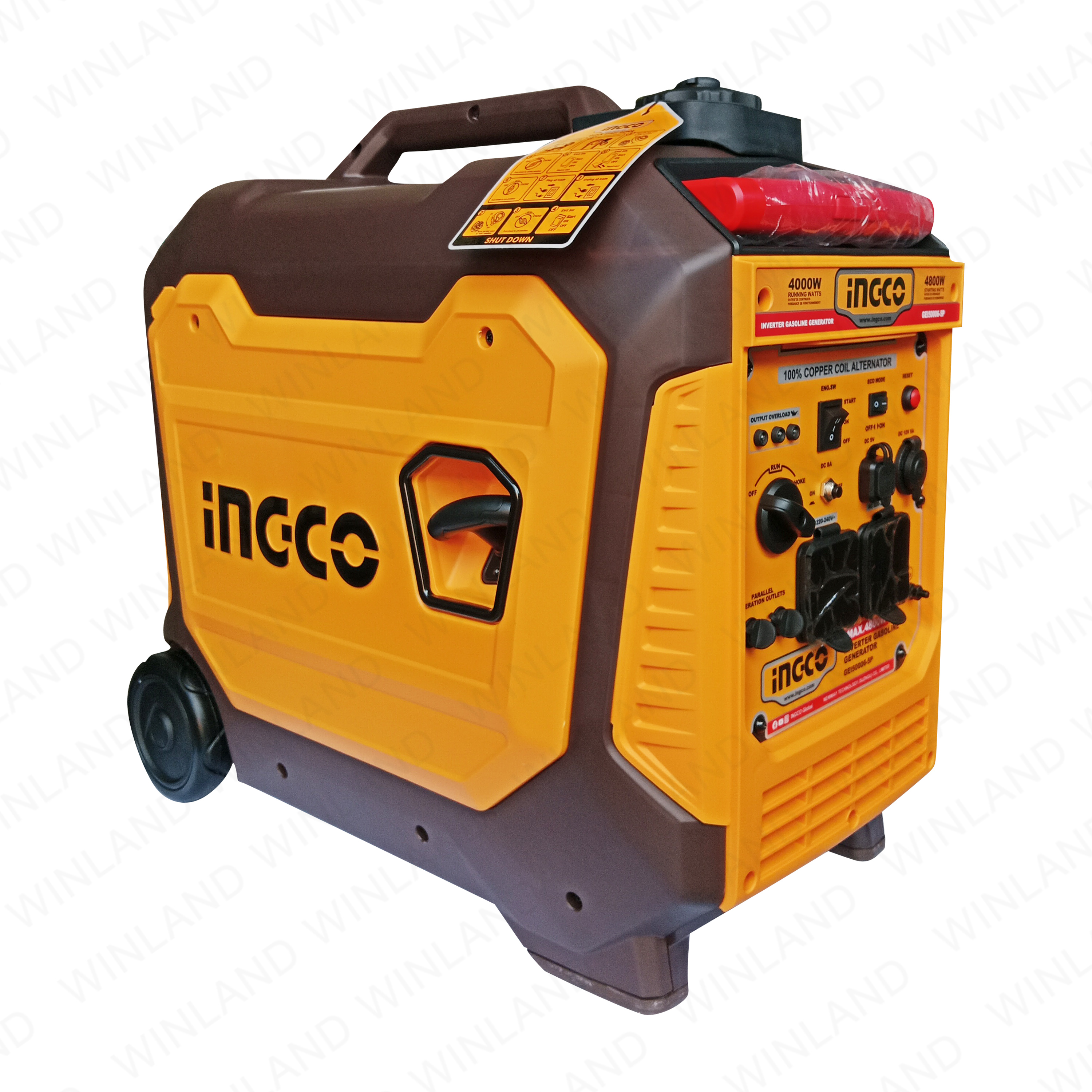 Ingco by Winland Inverter Gasoline Generator 5.0KVA 220-240V 60Hz ...