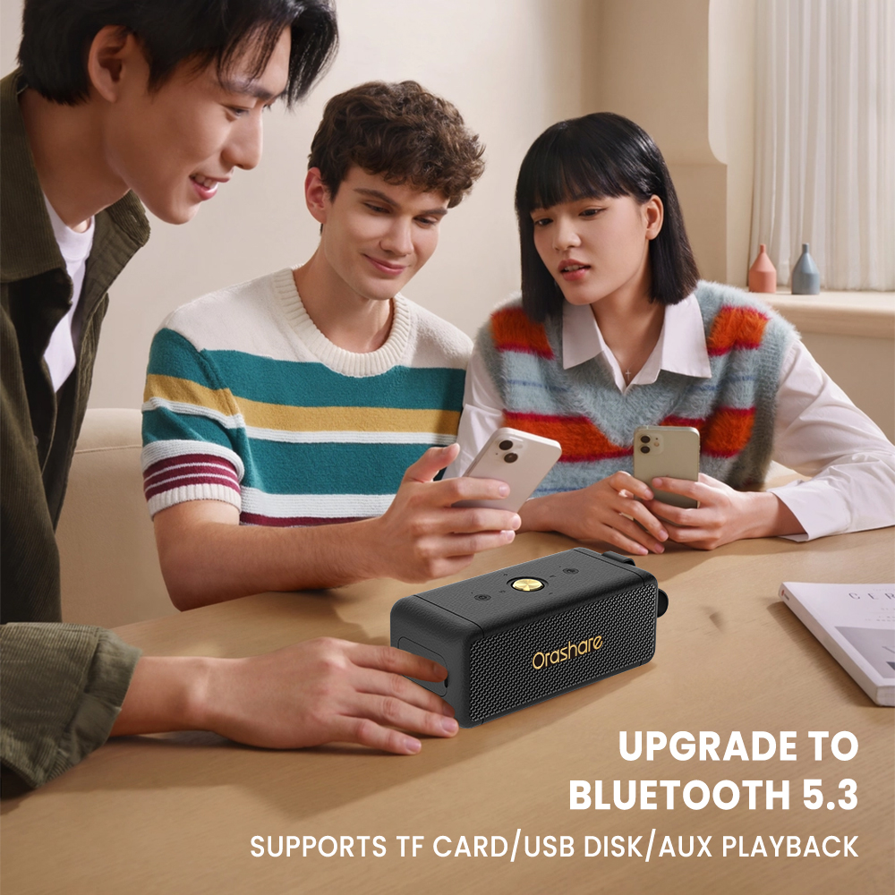 Orashare BS19 Plus 20W Bluetooth Speaker Super Bass TWS Stereo Wireless ...