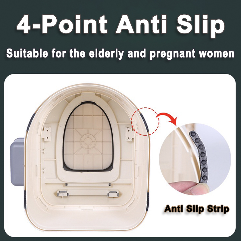 SHAYNE Portable Toilet Arinola for Adult Elderly Pregnant Patient ...