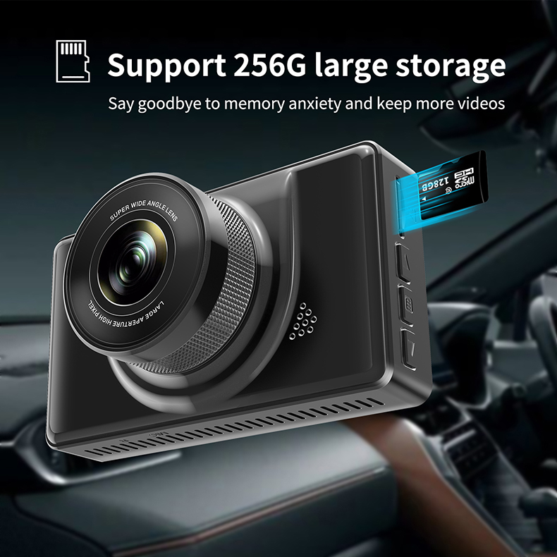X15 Dash Cam Set With Rear Camera Set 4K HD 170° night Vision APP ...
