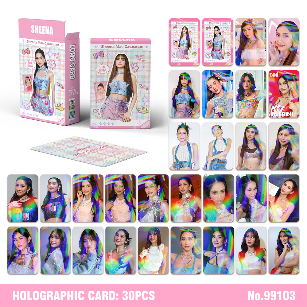 30Pcs/Box BINI Photocards SHEENA LOMO Card Photocards | Shopee Philippines