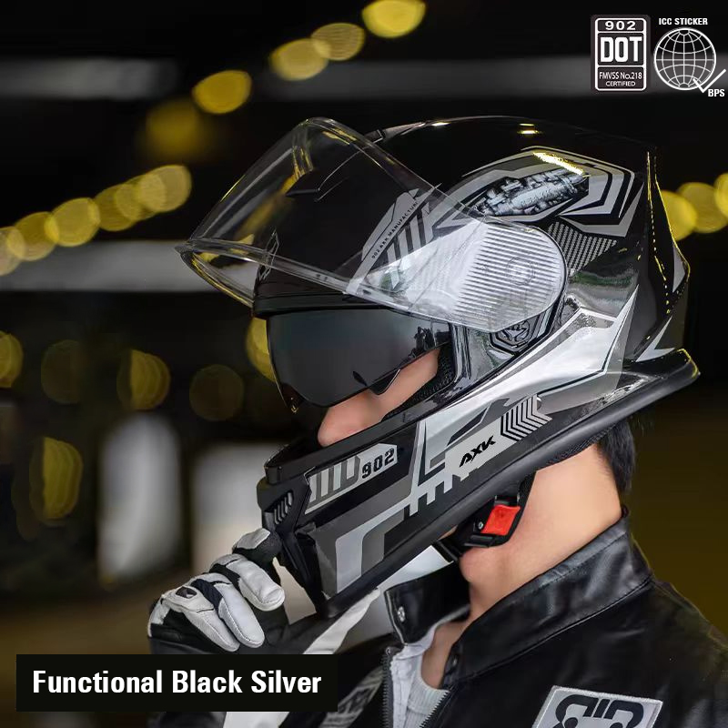 AXK Full Face Helmet Function Series SIZE 54-62CM Headcircumference ...