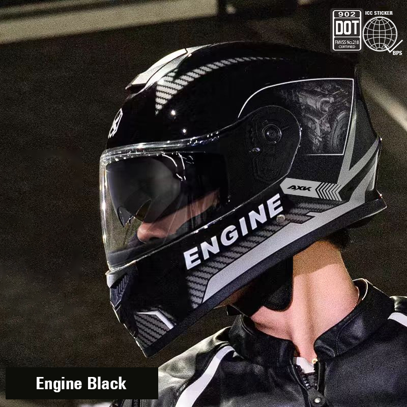 AXK Full Face Helmet Function Series SIZE 54-62CM Headcircumference ...