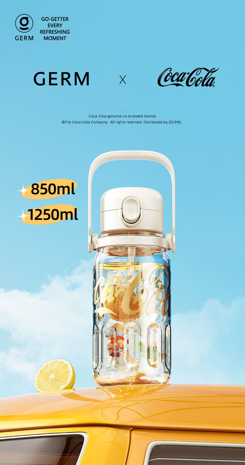 Coca-Cola S66 Water Bottle Hot&Cold Drop-Resistant w/anti-accidental ...