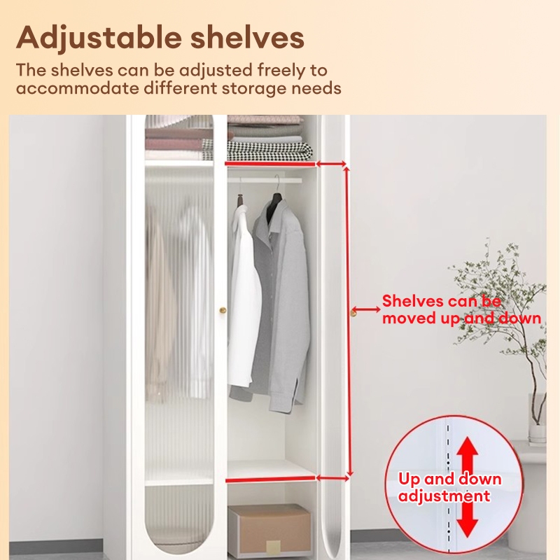 Wardrobe Dust-Proof clothing Wardore large capacity storage Wardore ...