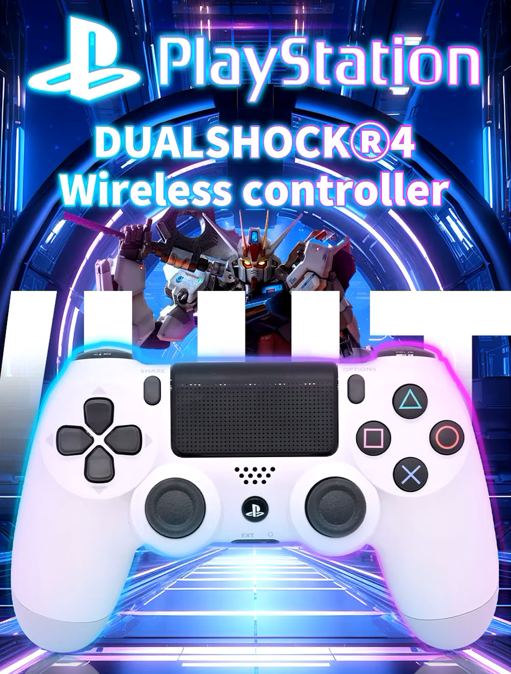 Wireless Controller PS4/Slim/Pro Bluetooth Wireless Gamepad PlayStation ...
