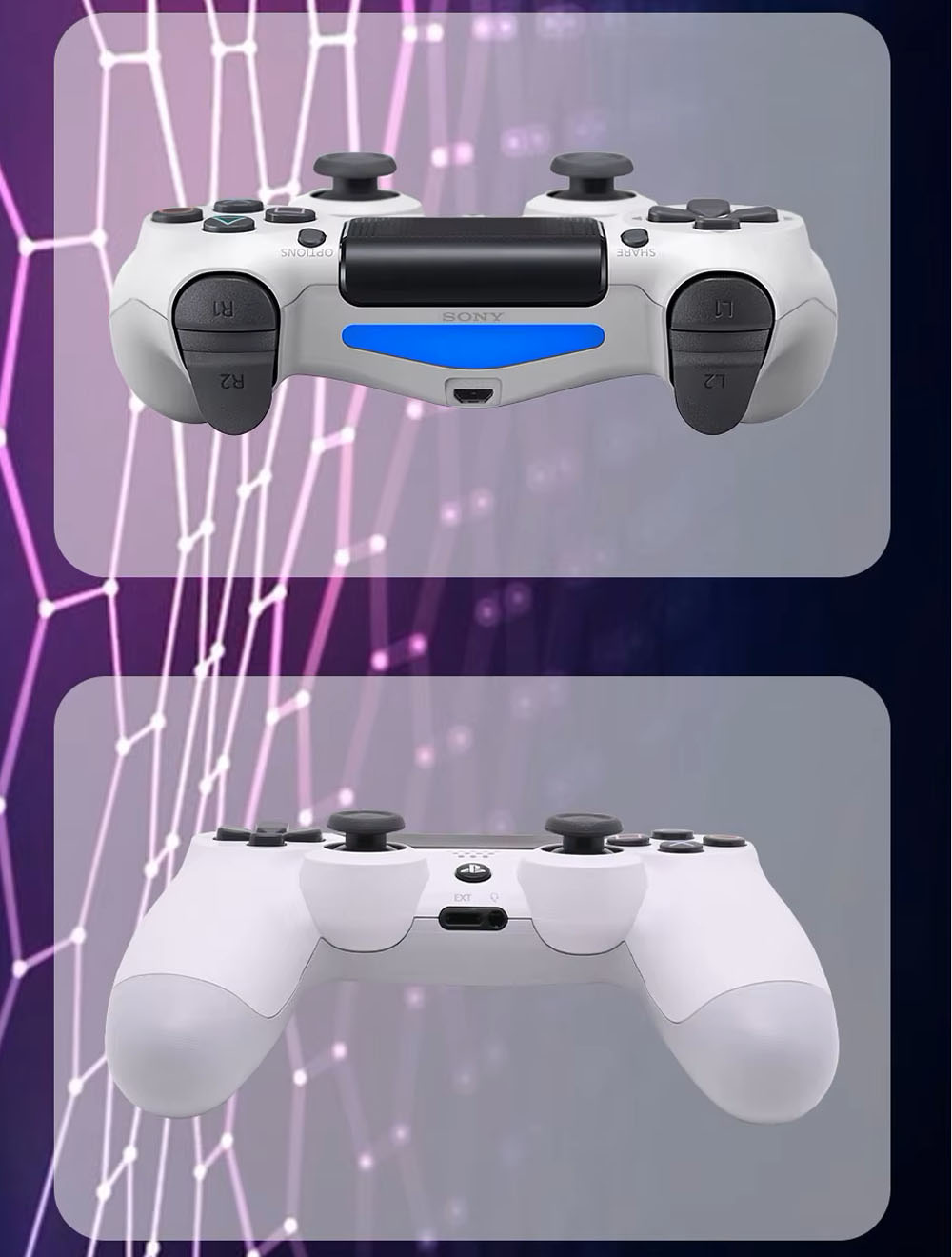 PlayStation4 wireless controller six axis dual vibration PS4 Bluetooth ...