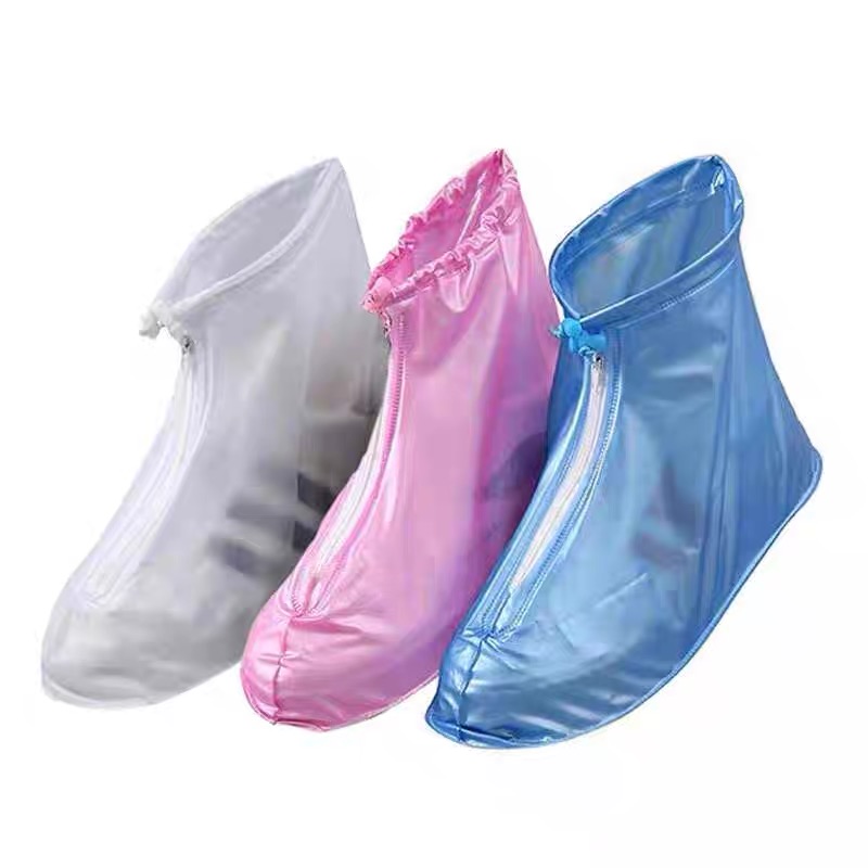PVC Waterproof Shoe Cover Rainy Season Muddy Road Splash-proof Shoe ...