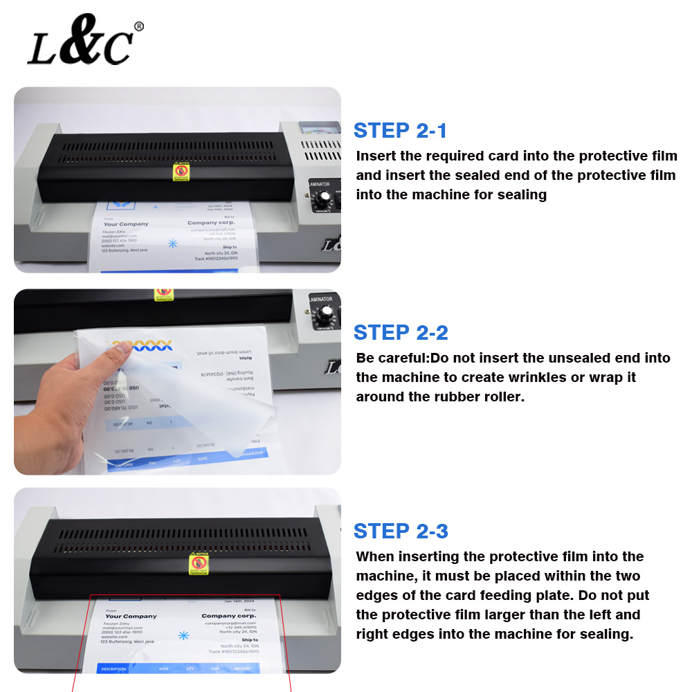 L&C A4 Laminator Machine HOT/COLD/REVERSE 220v Heavy Duty Laminating ...