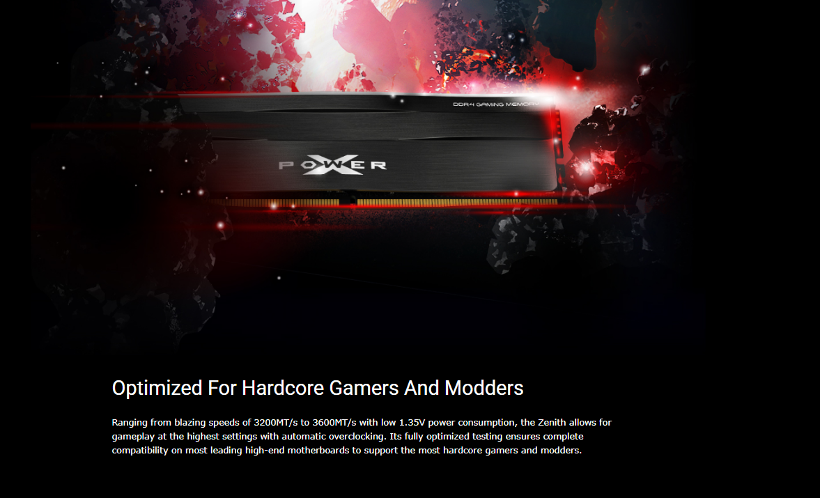 Silicon Power DDR4 PC Gaming RAM- 8GB/16GB/32GB - 3200/3600MHz - XPOWER ...