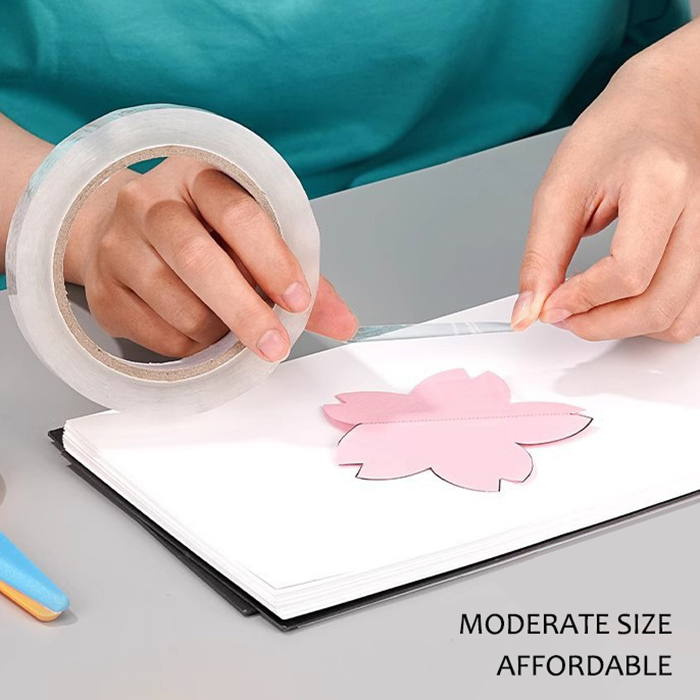 Clear Tapes with Different Sizes 1/2, 3/4, 1, 1-1/2 Inch Poly tape ...