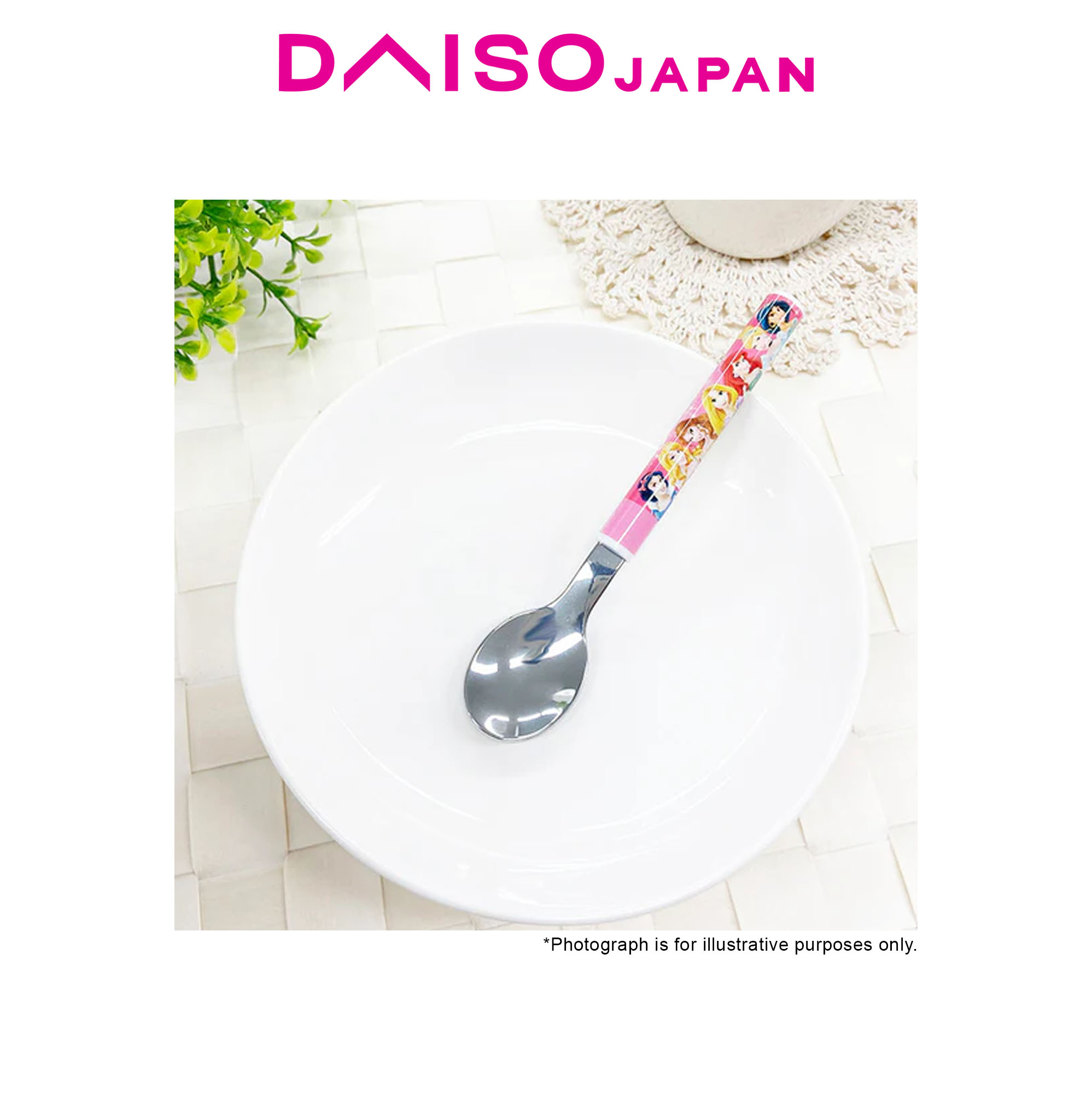 Daiso Disney Princesses Printed Spoon | Shopee Philippines