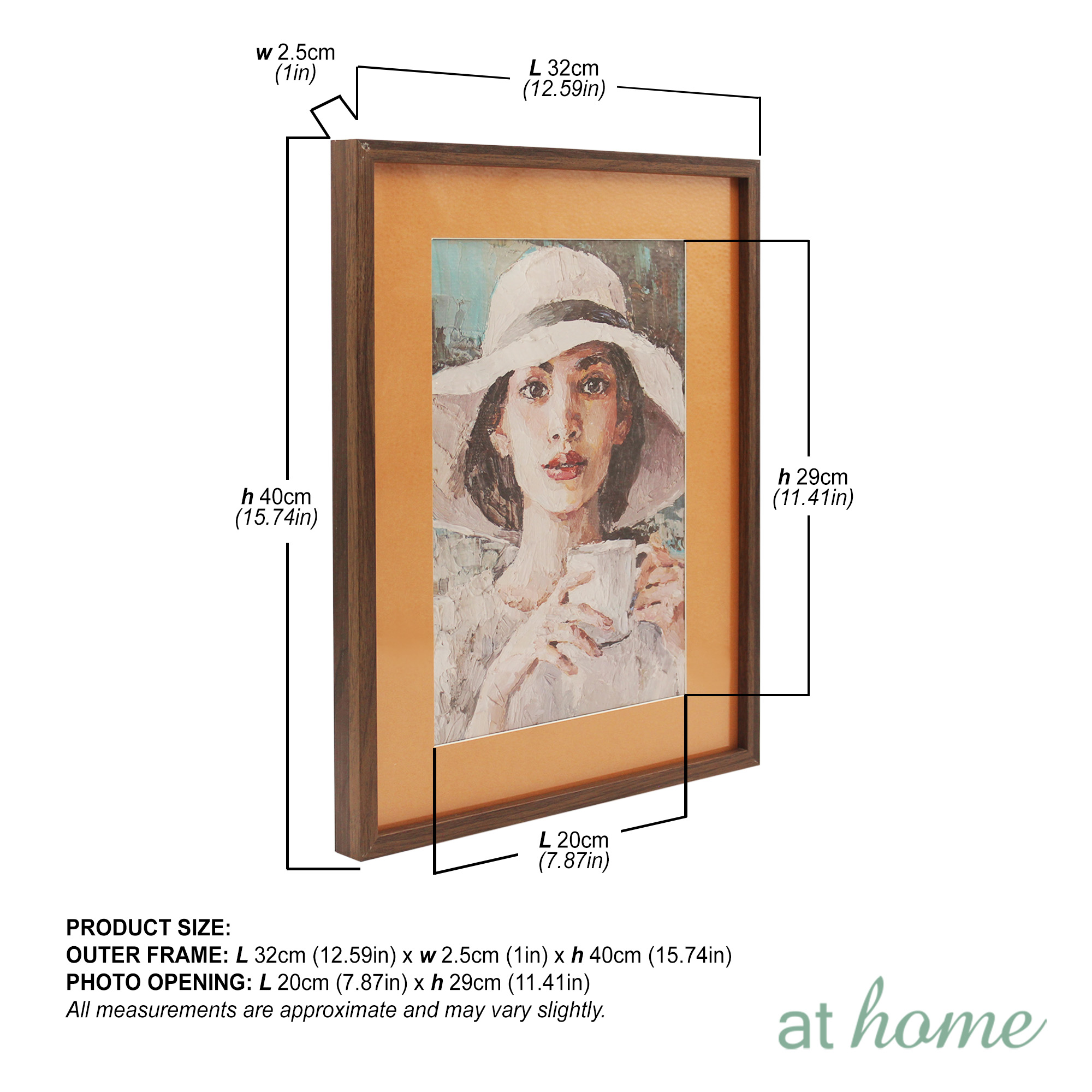 At Home 1pc Sandy Wall Art – Ready to Hang Wall Art for Nordic Home ...
