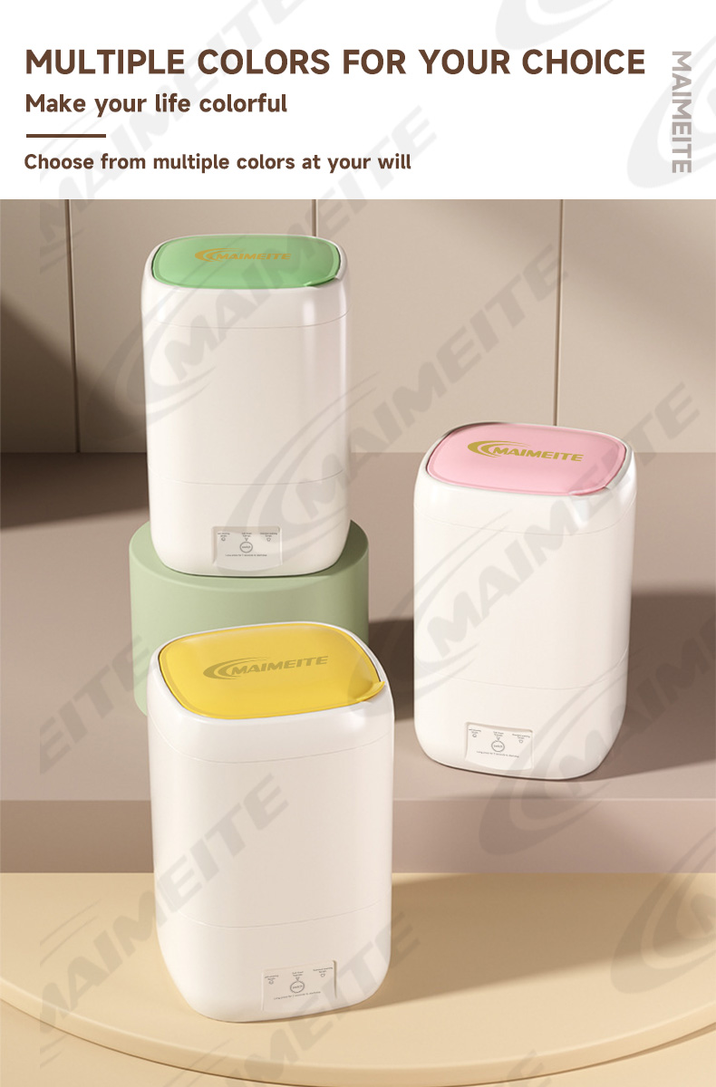 maimeite Mini washing machine 4L portable underwear washing machine ...