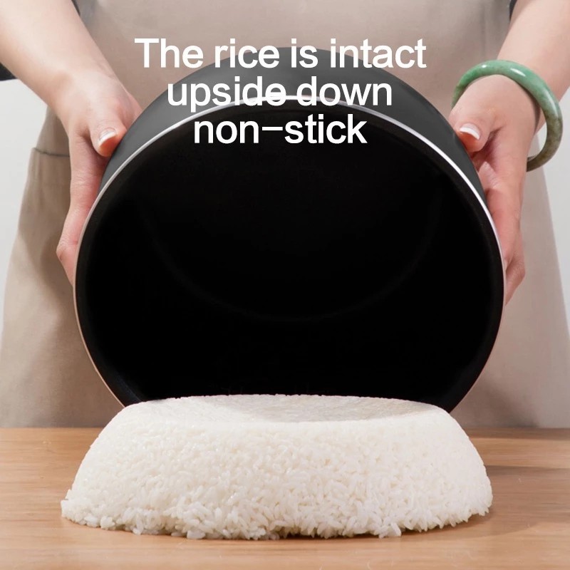 Centrix 0.8L Rice Cooker 4-Cups Stainless Steel Lid Aluminum liner Non ...