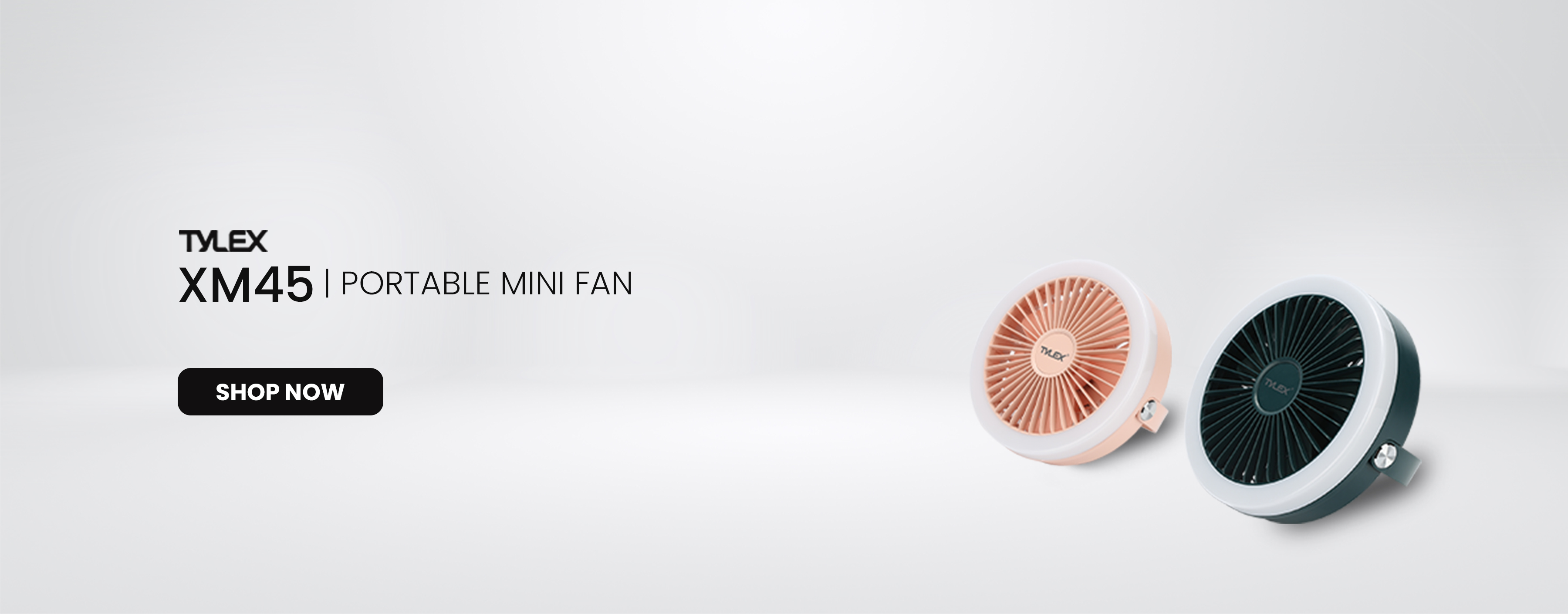 Tylex XM45 Portable Fan Multifunctional Mini Low Noise Wall-Mounted ...