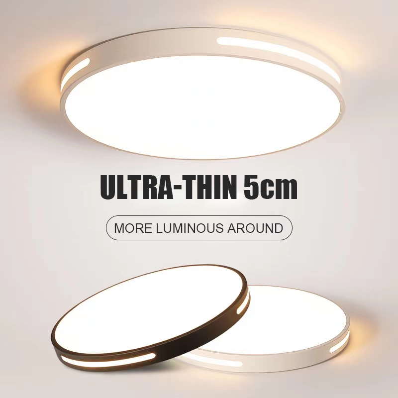 Gold Star Tri Color Ceiling Lights LED Room Light For Bedroom Living ...