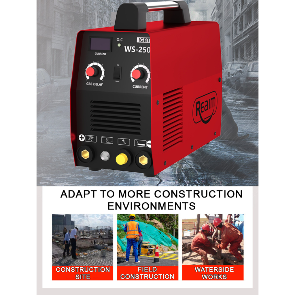 REAIM TIG Welding Machine Inverter IGBT Portable Arc MMA/TIG-600 Welder ...