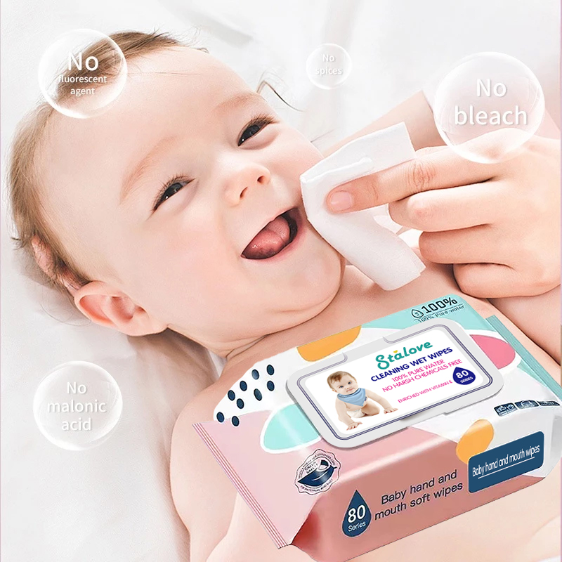 New 40Pcs Baby Wipes and Tissue Bundle Combo Unscented Baby Wipes 10 ...