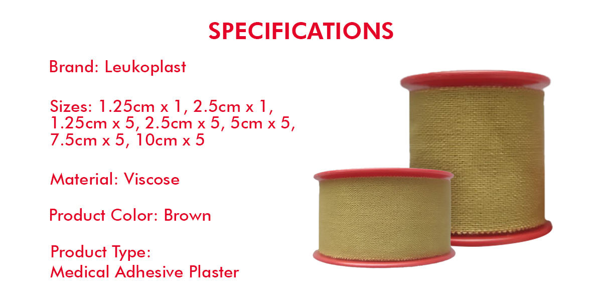 Leukoplast Surgical Tape - Strong Adhesive, Breathable, and ...