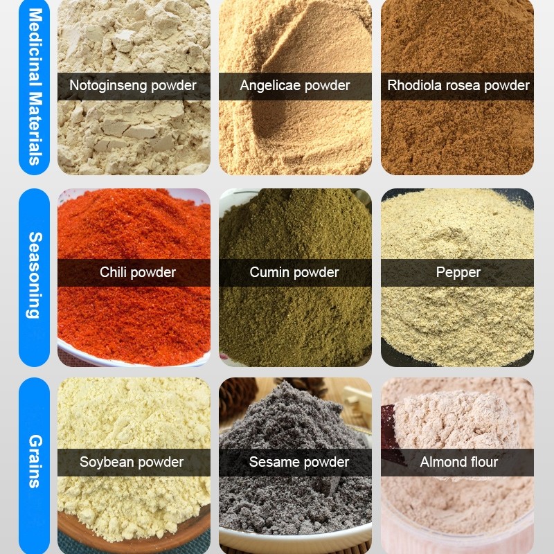 Electric Powder Machine 800g stainless steel ultra-fine powder grinder ...