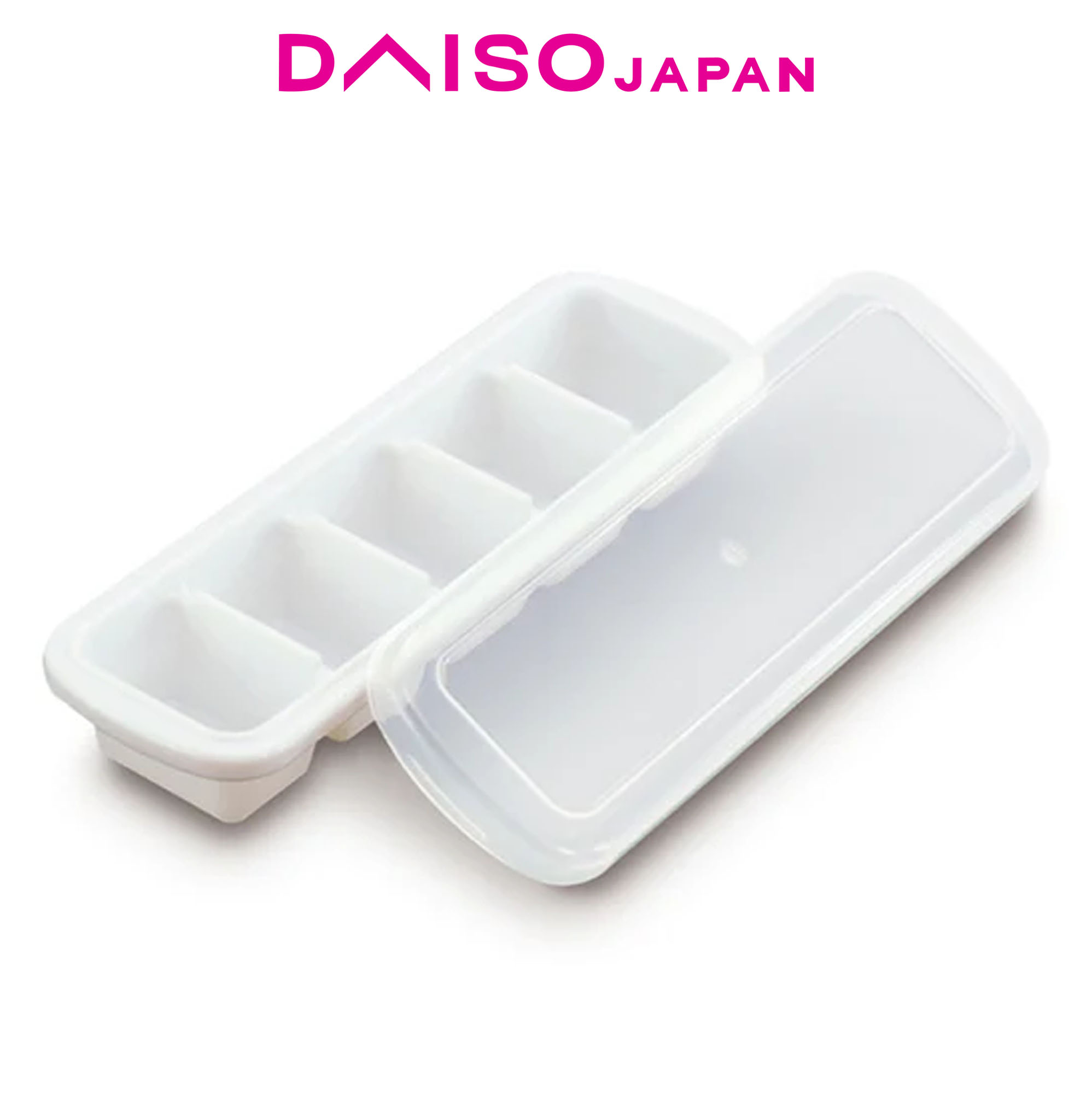Daiso Large Ice Cube Tray with Lid (5 cubes) | Shopee Philippines