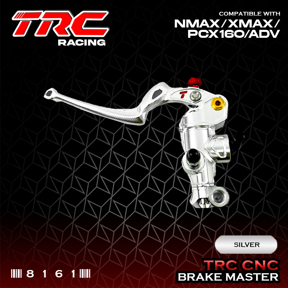TRC CNC BRAKE MASTER WITH TANK LEFT SIDE for NMAX/XMAX/PCX160/ADV 8161 ...
