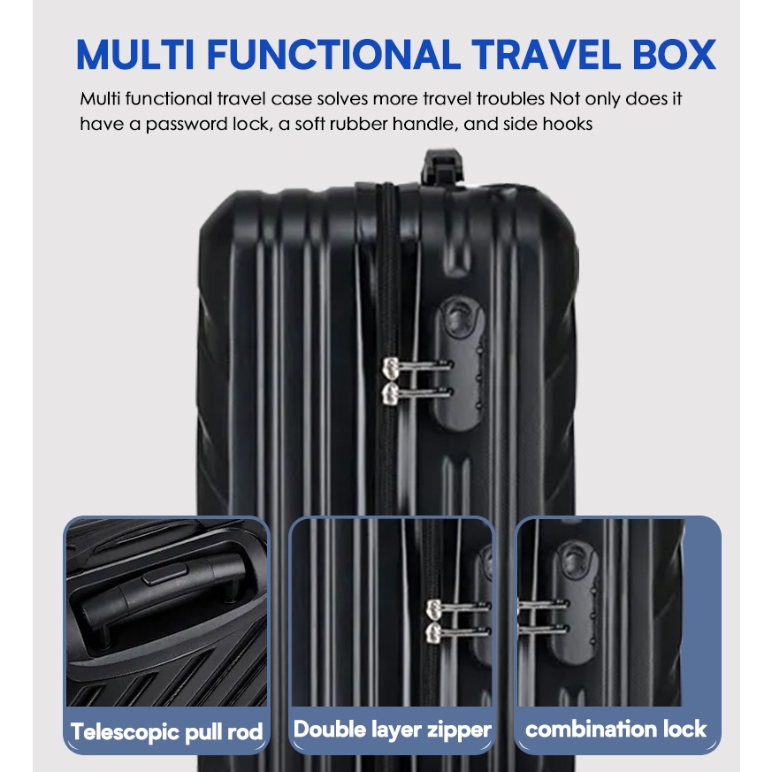 PassionGrip Fashion Luggage Travel Bag 20/24inch Luggage Maleta ...