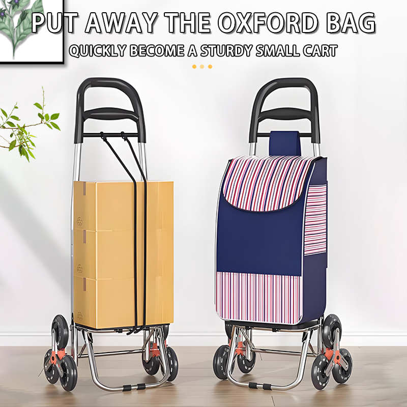 Shopping cart with bag portable folding multi-purpose shopping products ...