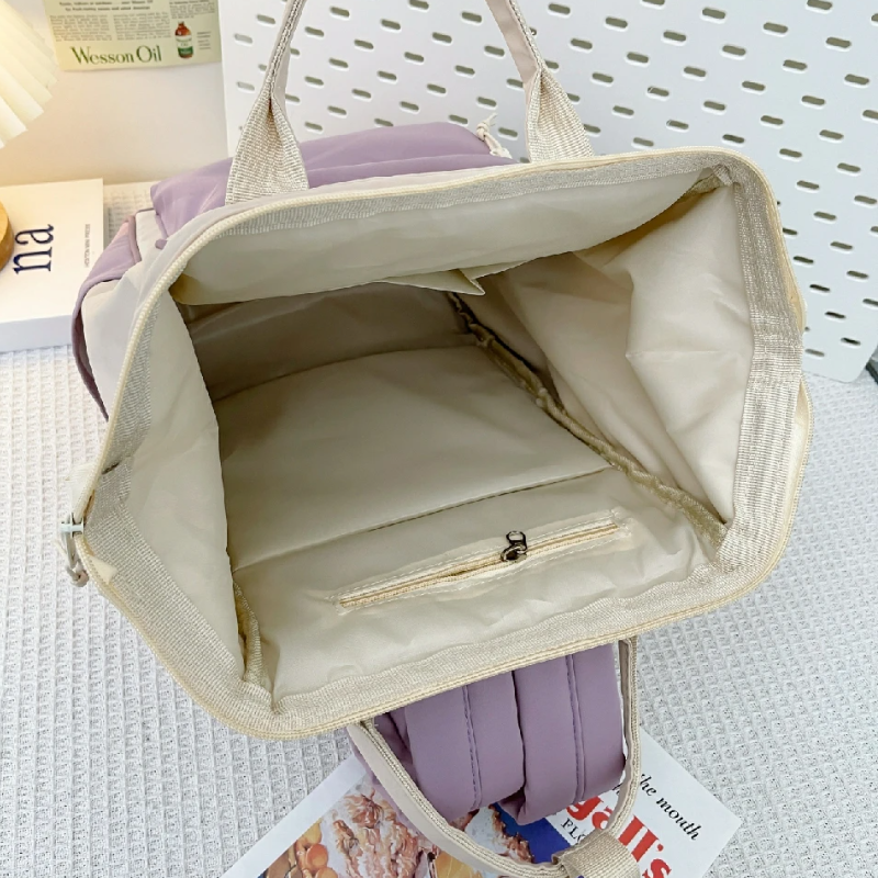 New Fashion Light weight Cute Girls Academy School Bags Leisure Nylon ...