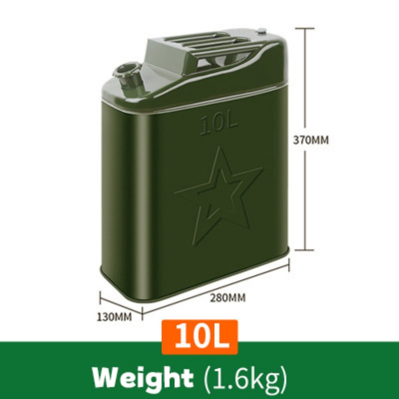Motorcycle thickened gasoline tank 10L/20L/30L diesel barrel car spare tank | Shopee Philippines