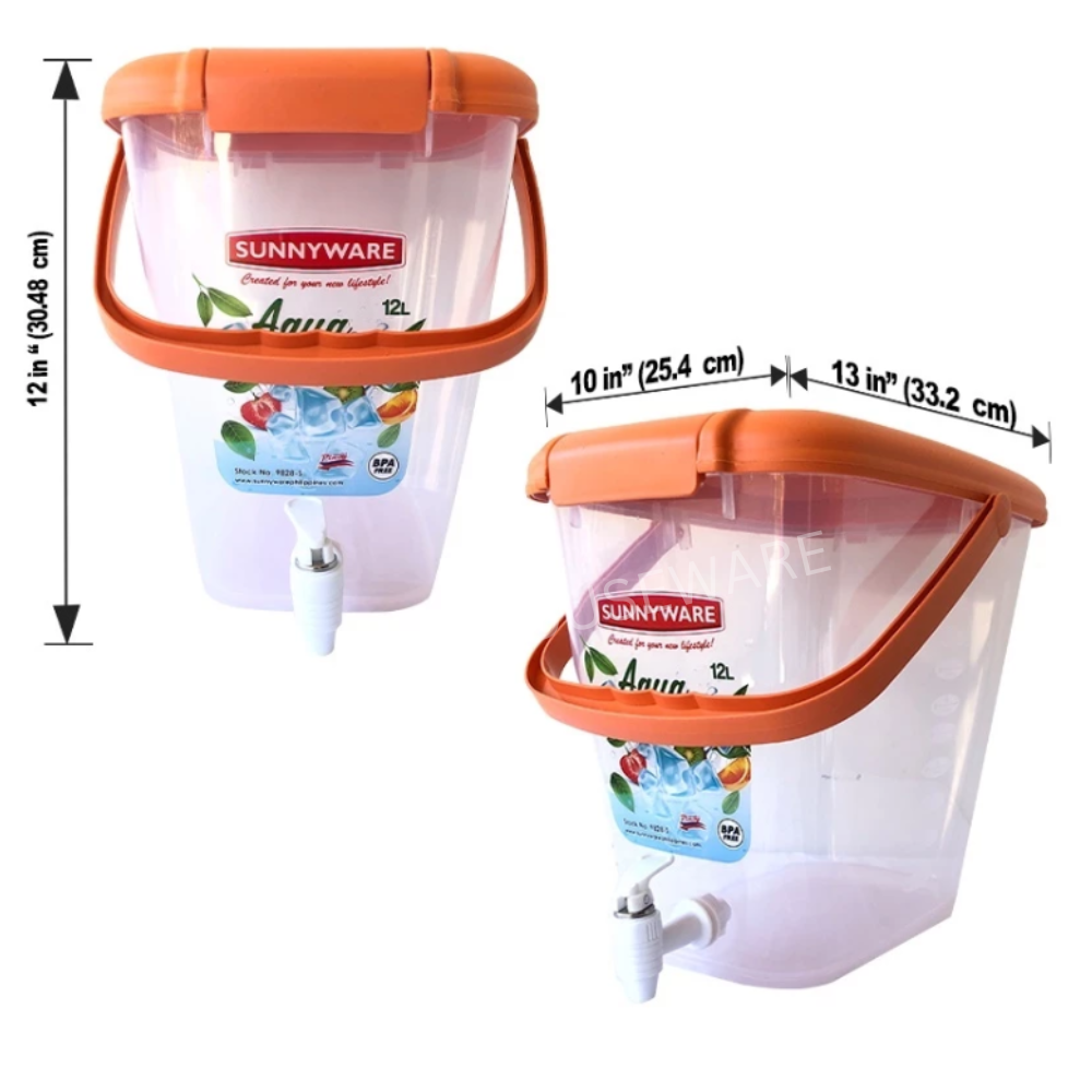 SUNNYWARE AQUA VEND JUICE DISPENSER 12 LITERS / WATER DISPENSER / WATER ...