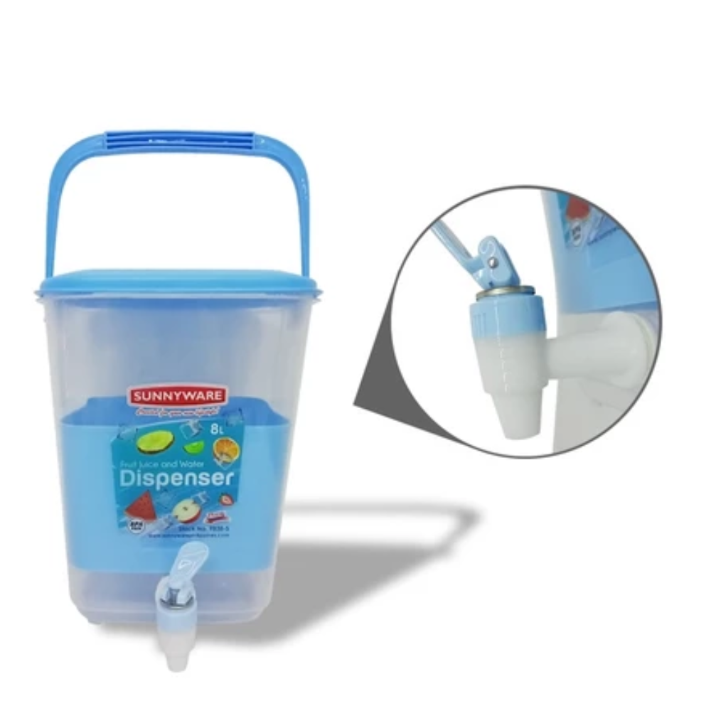 SUNNYWARE WATER DISPENSER 8 LITERS / JUICE DISPENSER / WATER JUG /#9838 ...