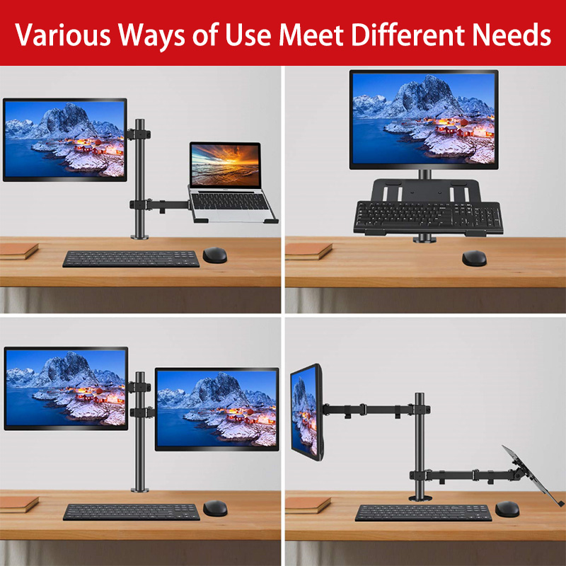 Expose Monitor Mount Laptop Adjustable monitor Stand PC Desk Arm ...