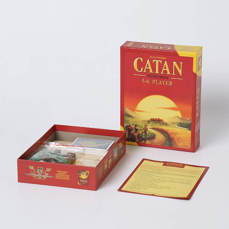Catan : Build Trade Settle (board game) 5-6 Player Board family party ...