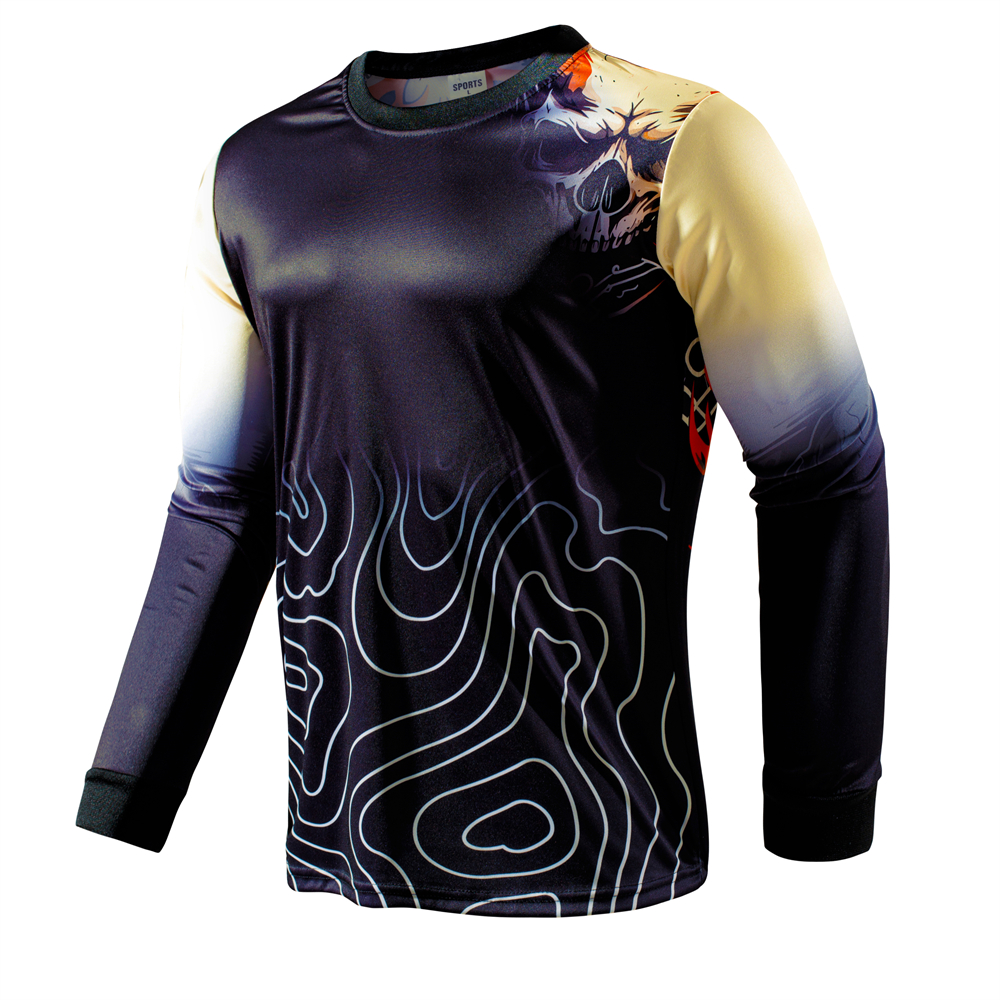 Long Sleeve Motor Jersey Men Motocycle Sublimation Jersey Shirt Racing ...