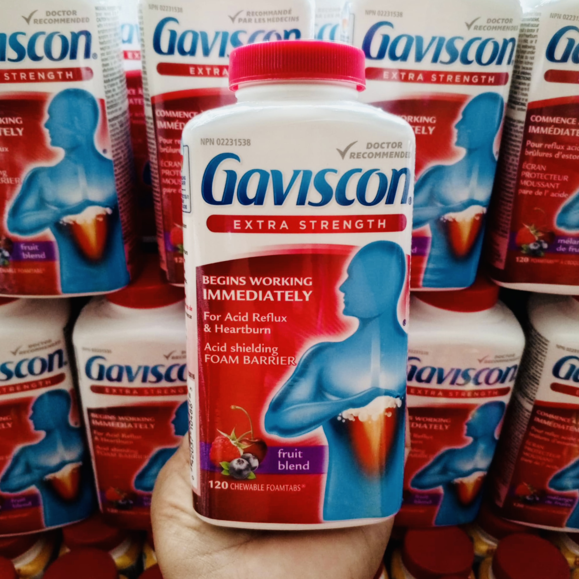 B' Buys Gaviscon Extra Strenght Foam Barrier Chewable Foamtabs | Shopee ...